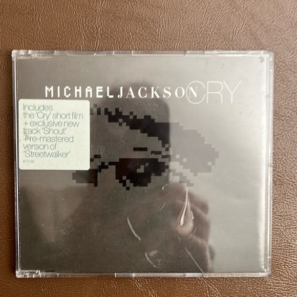 Media | Cry Cd And Short Film Michael Jackson | Poshmark